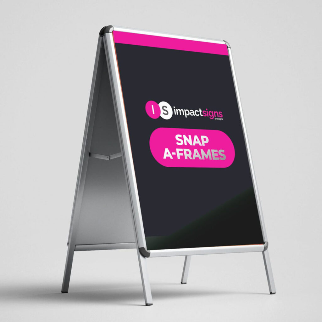 Snap A-Frames - Impact Signs Online